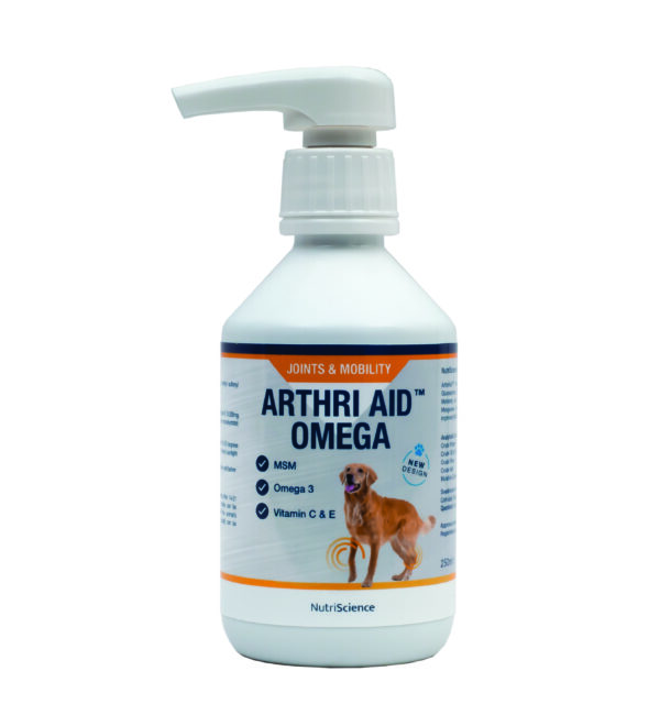 Arthri Aid Omega Dog Supplement | NutriScience Pet & Equine Supplements