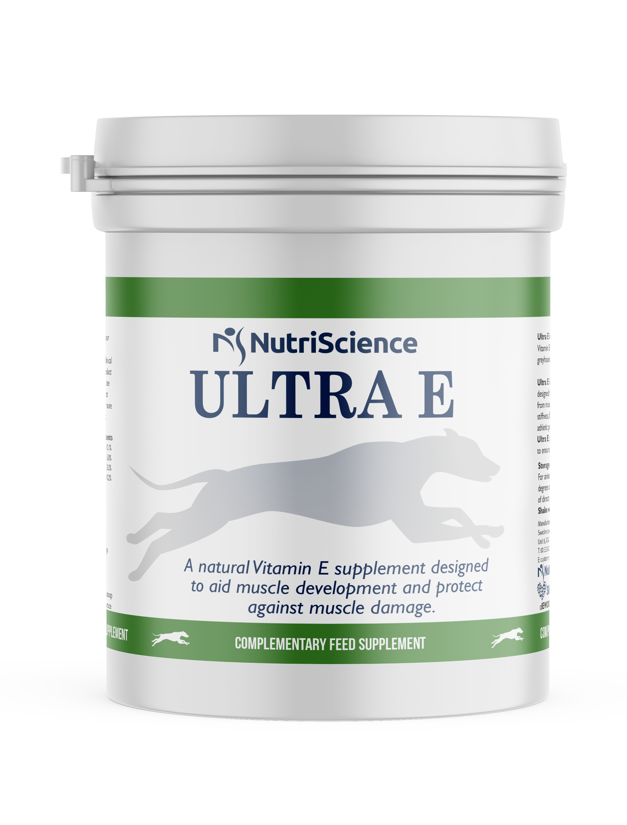 Ultra E Greyhound Supplement | NutriScience Pet & Equine Supplements