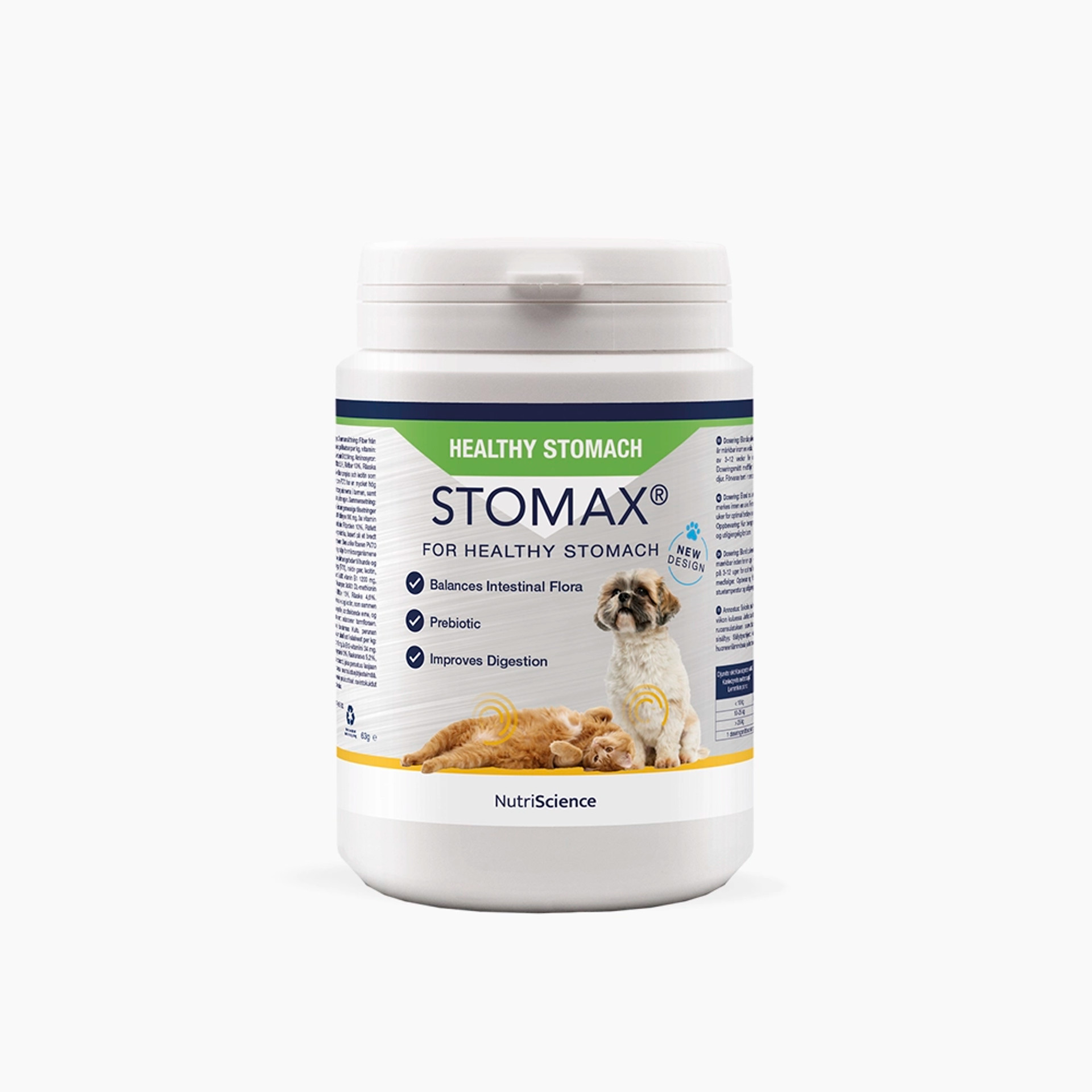 Stomax Cat Digestive Supplement | NutriScience Pet & Equine Supplements
